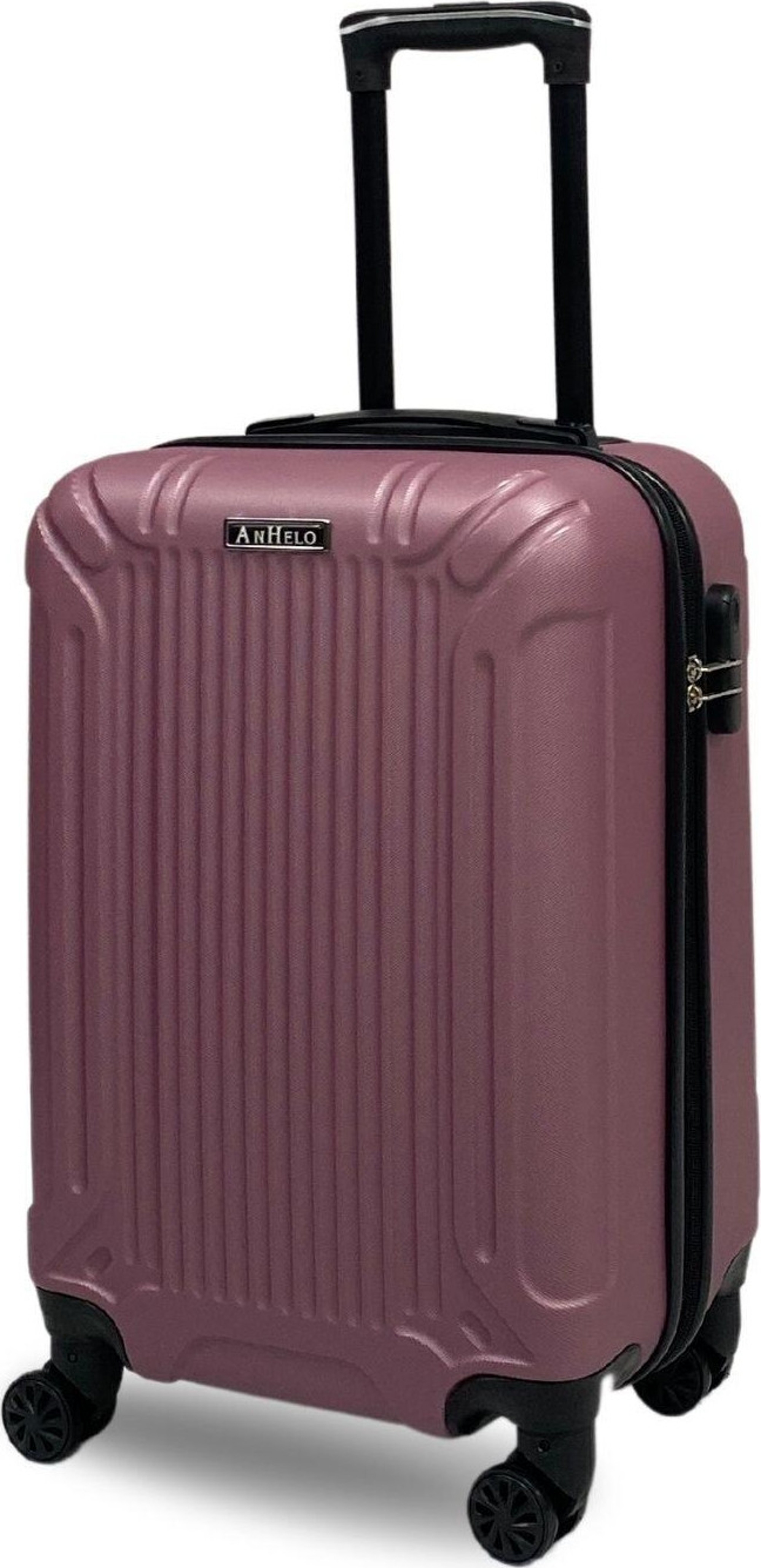 Anhelo Castle Abs Küçük Kabin Boy Valiz Rose - idefix