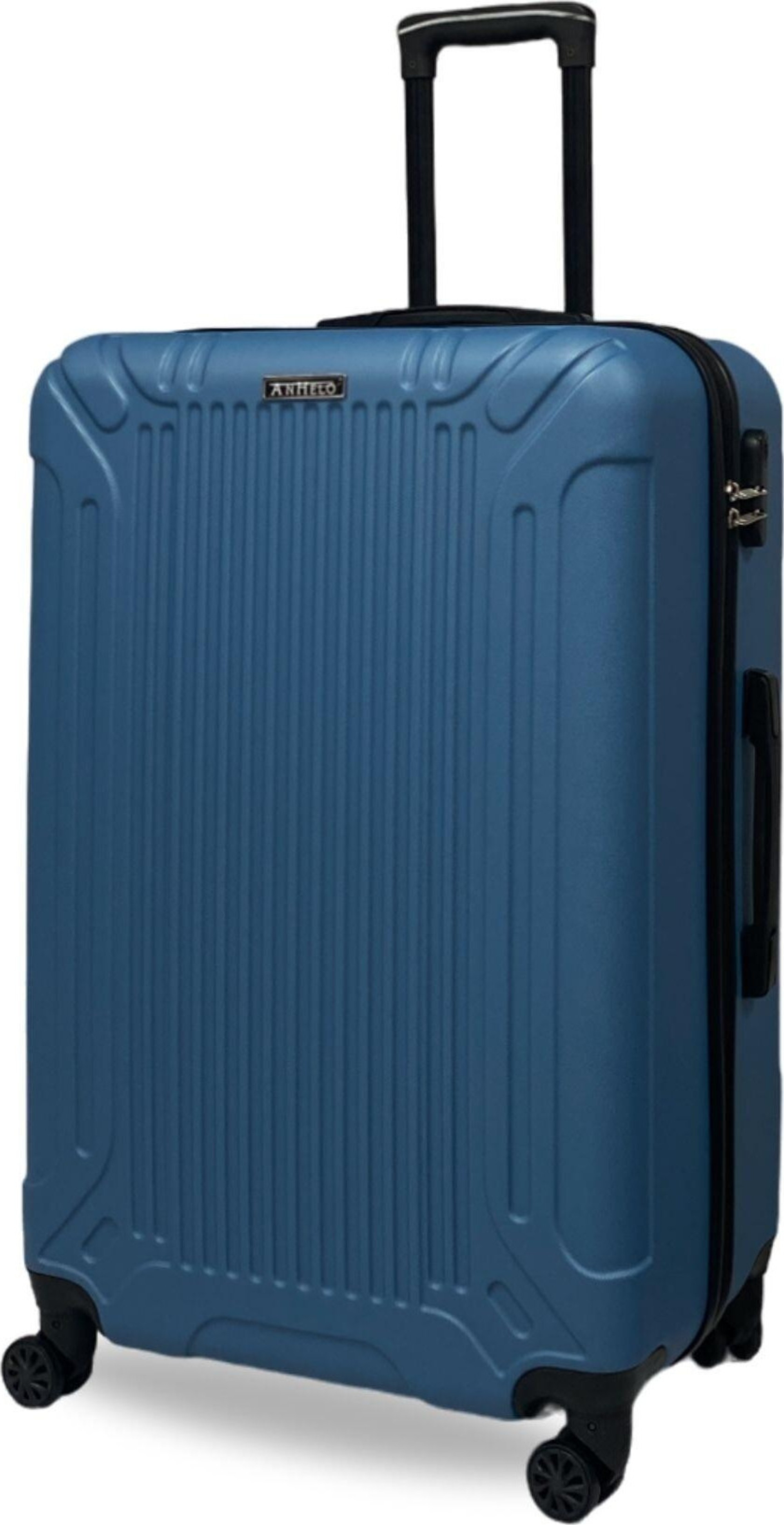 Anhelo Castle Abs Büyük Boy Valiz Mavi - idefix