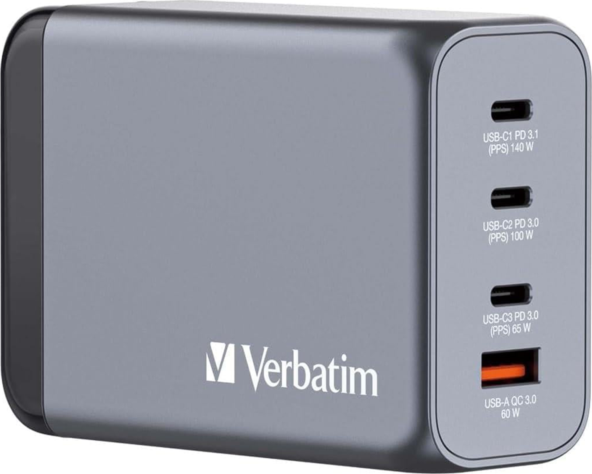 VERBATIM 32204 - V GNC-200 GaN Charger 200W - idefix