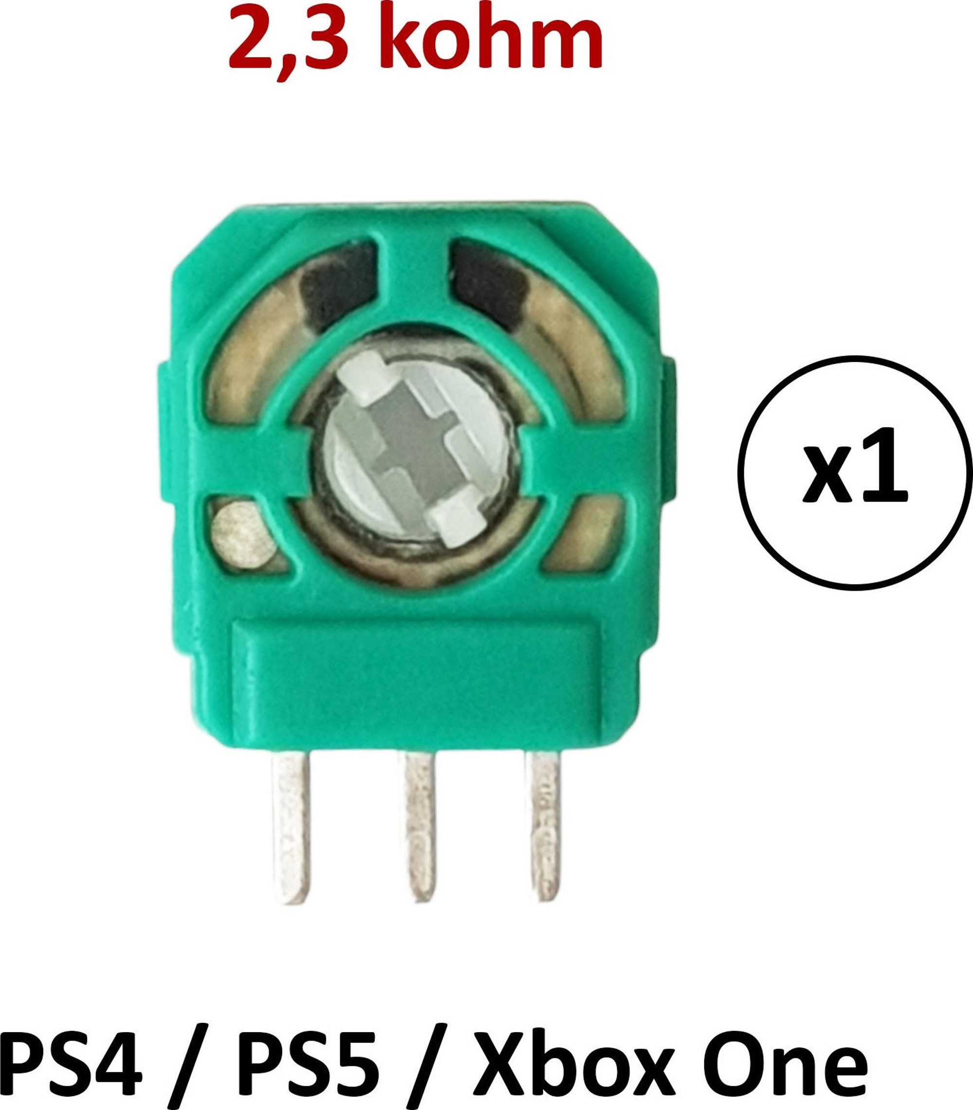 PS4 PS5 Xbox One Mikro Direnç 2.3k Micro Switch Potans Yeşil 1 Adet ...