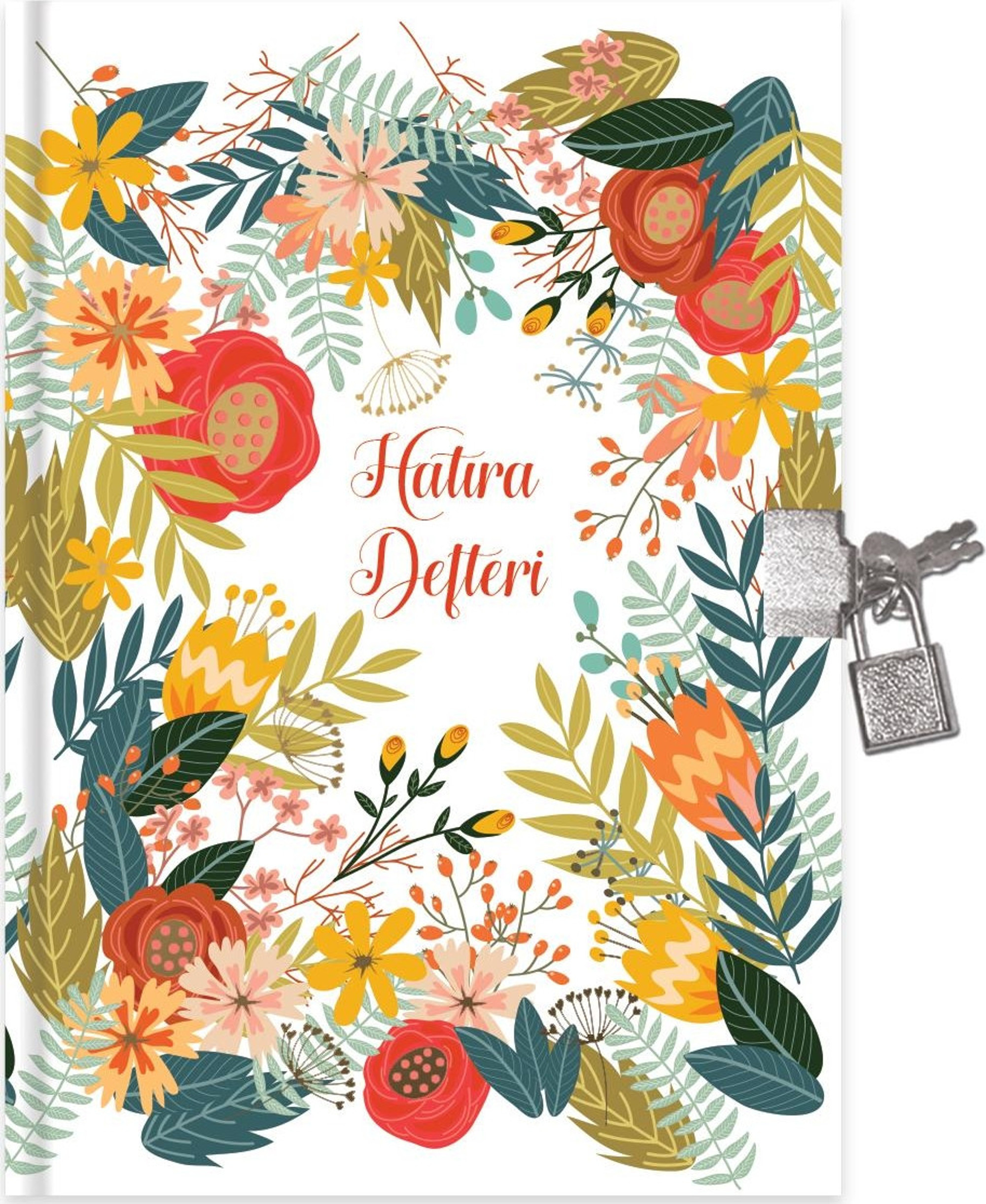 Keskin Color Hatıra Defteri Kilitli 14X20 Cm 80 Yaprak 310151-99 ...