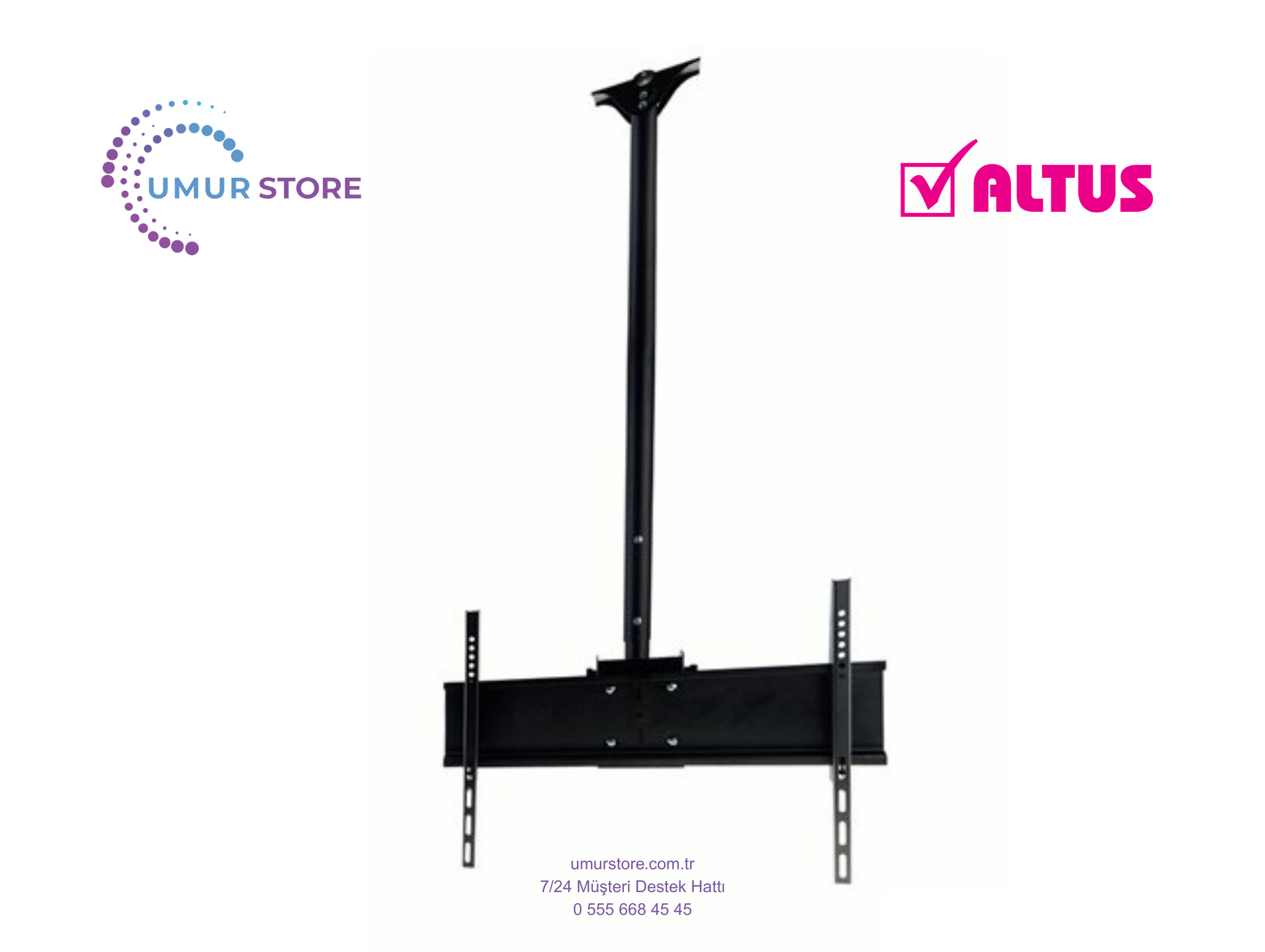 Altus Al55 Uhd 9823 4k Ultra Hd 55" 140 Ekran Lcd Led TV Teleskopik ...