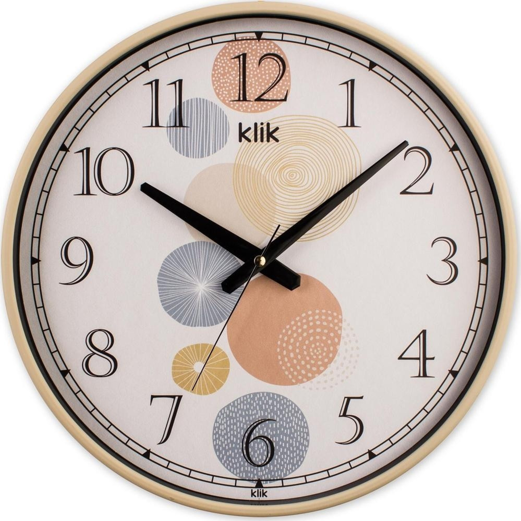 Simplex Yaz Dört Mevsim Serisi Dekoratif Duvar Saati - idefix