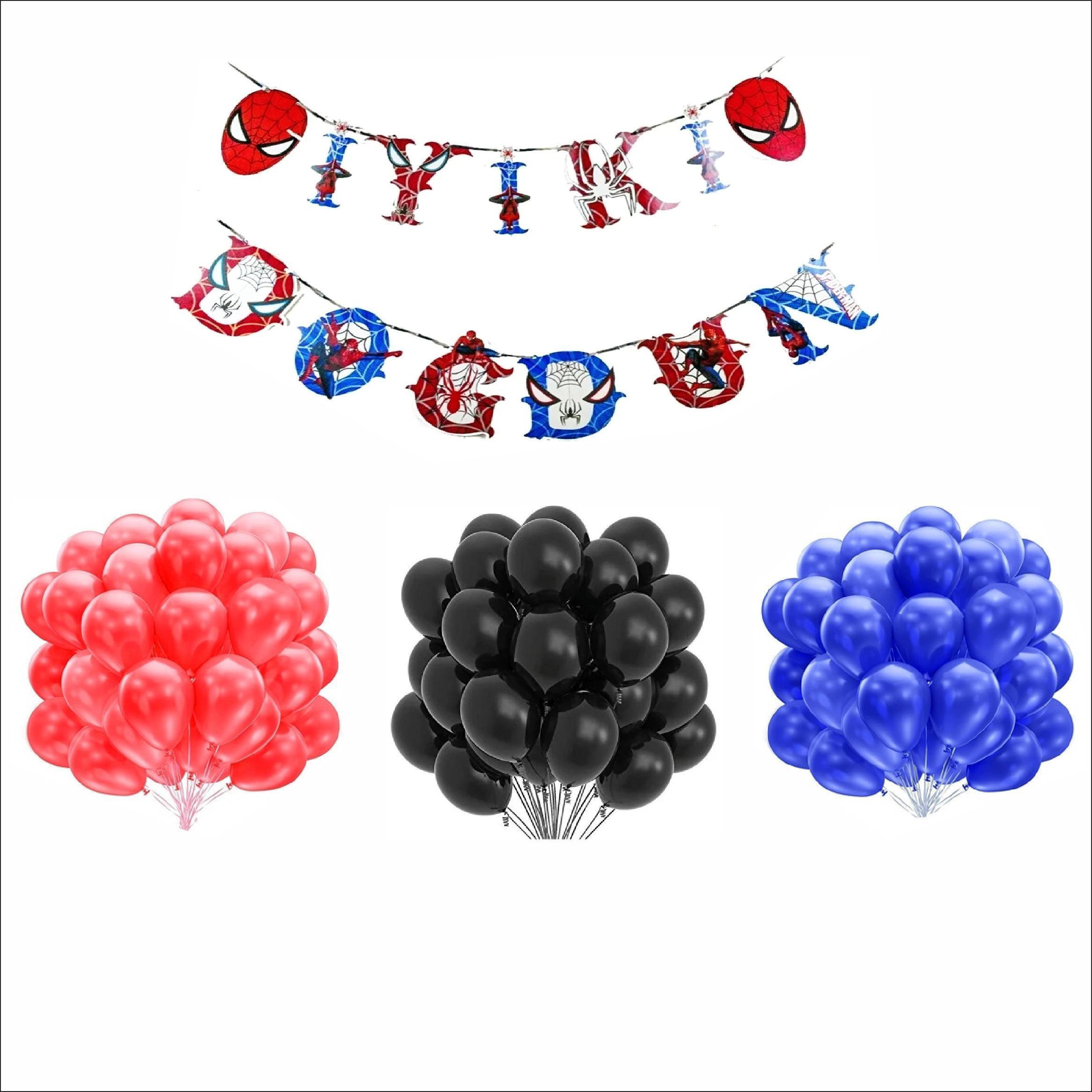 ÖRÜMCEK ADAM MİNİ DOĞUM GÜNÜ SETİ - idefix