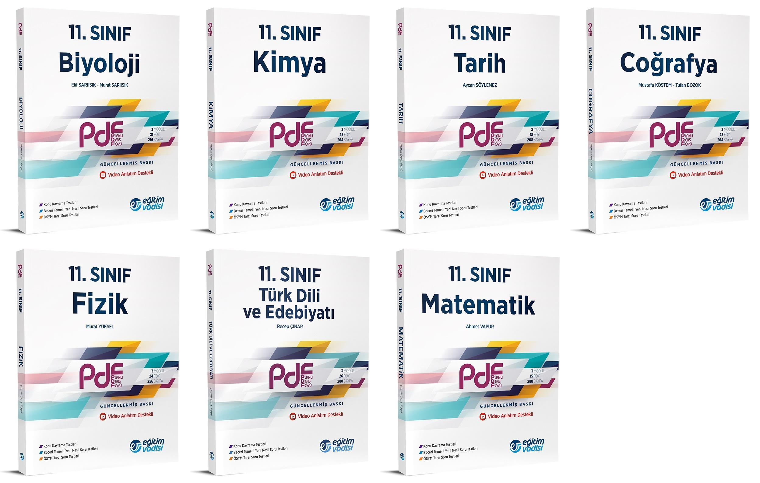 Eğitim Vadisi 11. Sınıf Pdf Seti Tam Set 7 Kitap 2023 - undefined Kitabı Fiyatları & Satın Al