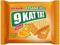 Ülker 9 Kat Tat Portakallı Gofret 39 Gr. (2'li) - idefix