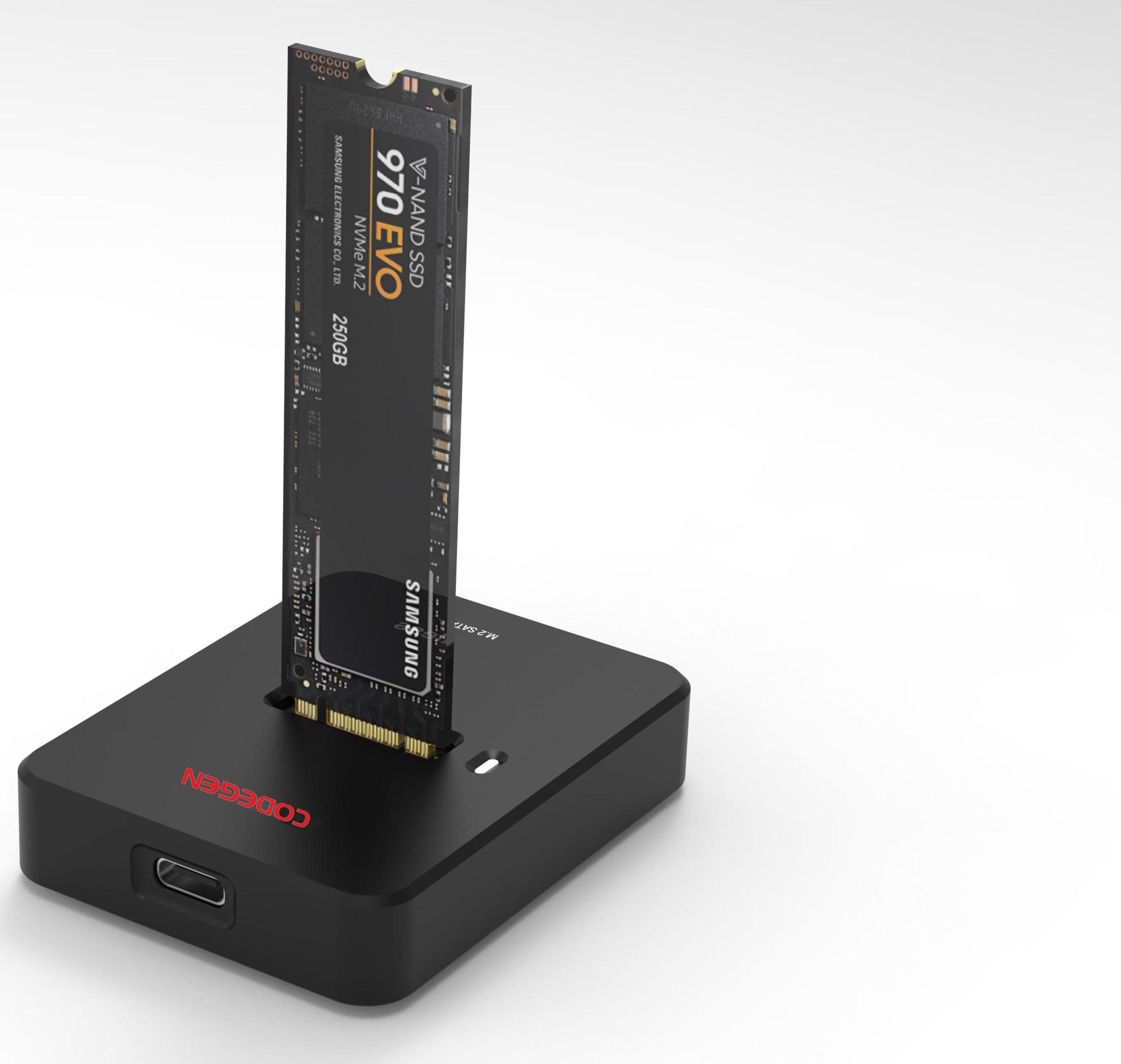 CODEGEN M2 NVME-NGFF SSD USB 3.0 CDG-DOC-202 Sata Harddisk Dock - idefix