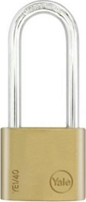 Yale essential 40 mm PRİNÇ uzun halka asma kilit buzdolabı kilidi - idefix