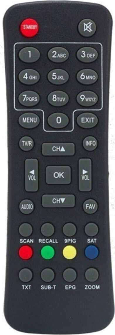 Astra Gold Mini Scart Mini Sd Mini Scart Uydu Alıcısı Kumandası Uydu ...