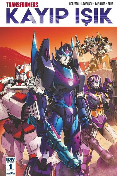 Transformers Kayıp Işık-Bölüm 1 Kapak A - James Roberts Kitabı ...