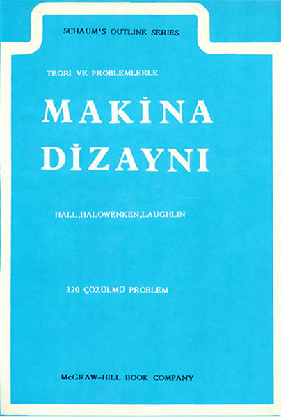 Teori ve Problemlerle Makine Dizaynı - Alfred R. Holowenko Kitabı ...