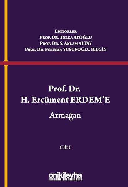 Prof. Dr. H. Ercüment Erdem'e Armağan Seti - 2 Kitap Takım - idefix