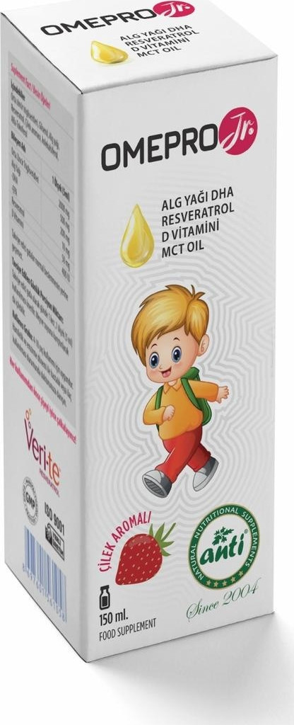 ANTİ OMEPRO JR OMEGA 3 SIVI, OMEGA 3, ALG YAĞI, ORTA ZİNCİR ...