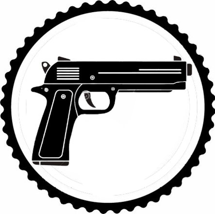 Silah Kolleksiyonu 5.Model Tasarım Sticker 10 x 10 cm - idefix