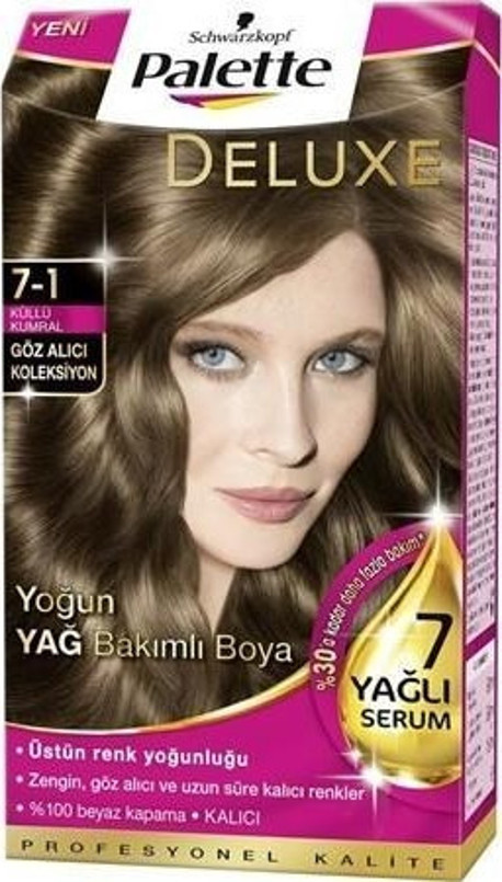 Palette Deluxe 7.1 Kullu Kumral Saç Boyası - idefix