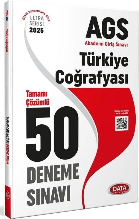 Data 2025 MEB-AGS Türkiye Coğrafyası 50 Deneme Çözümlü Ultra Serisi ...