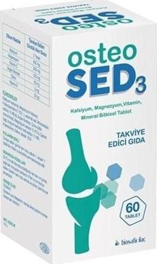 Nbl Osteo Sed3 60 Tablet ( Kalsiyum, Magnesyum , Vitamin, Mineral ...