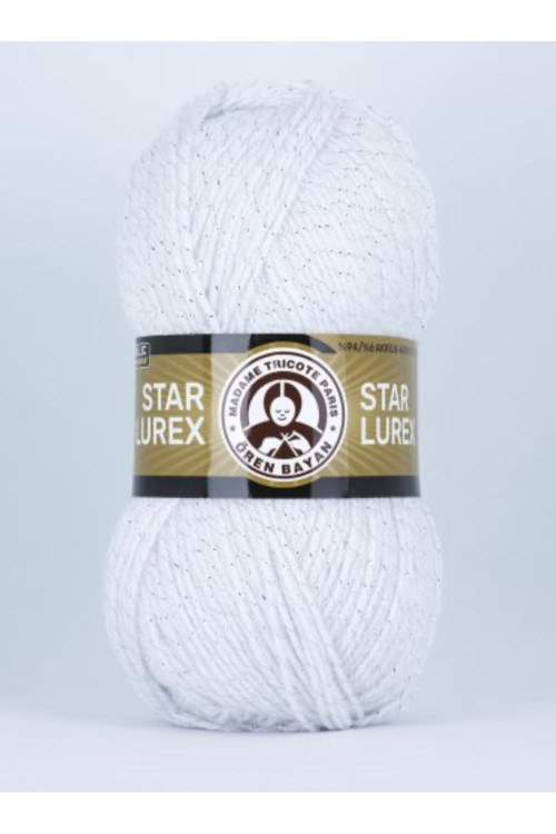 My Balli Store Star Lurex Metalik El Örgü İpi 100G 000Y - idefix
