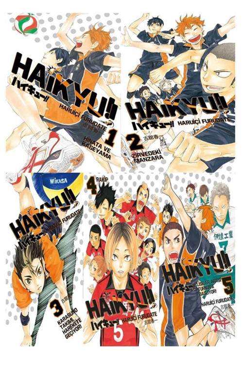 Gerekli Şeyler Haikyu !! 1-2-3-4-5 (5 Cilt) Manga Set - Kitabı ...