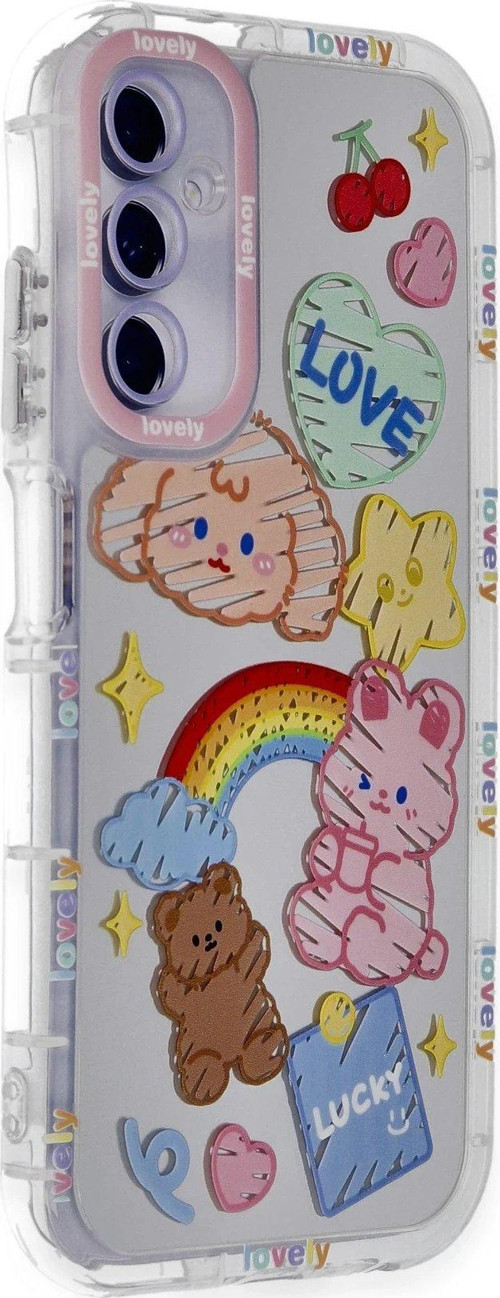 Galaxy A25 5G Kılıf Reflexion Desenli Kapak - Desen 4-(5796) - idefix