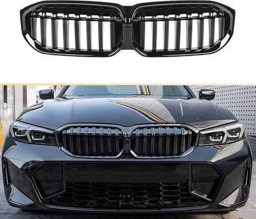 Bmw g20 lci ön panjur ızgara böbrek m3 model piano black çift tırnak ...