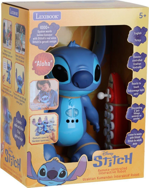 11804 SUN-LEX-R-C ROBOT STITCH İNTERAKTİF SESLİ IŞIKLI STCH - idefix