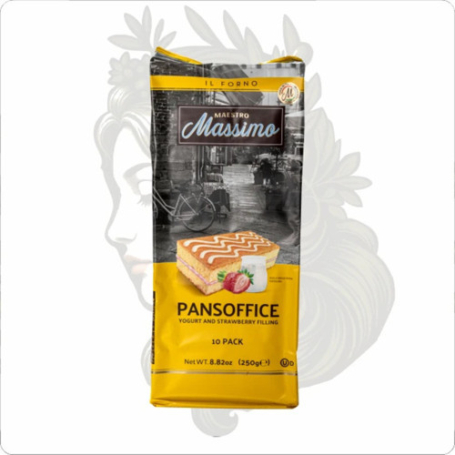 MASSİMO PANSOFFİCE YOGURT AND STRAWBERRY FİLLİNG 250 GR - idefix