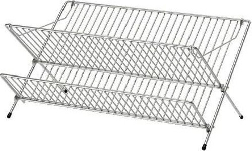 IKEA Kvot Katlanabi̇li̇r Galvani̇zli̇ Çeli̇k Bulaşıklık - Metal Bulaşık ...