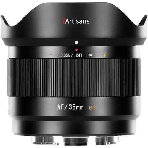7Artisans AF 35mm F1.8 Sony (E Mount) APS-C Lens Siyah