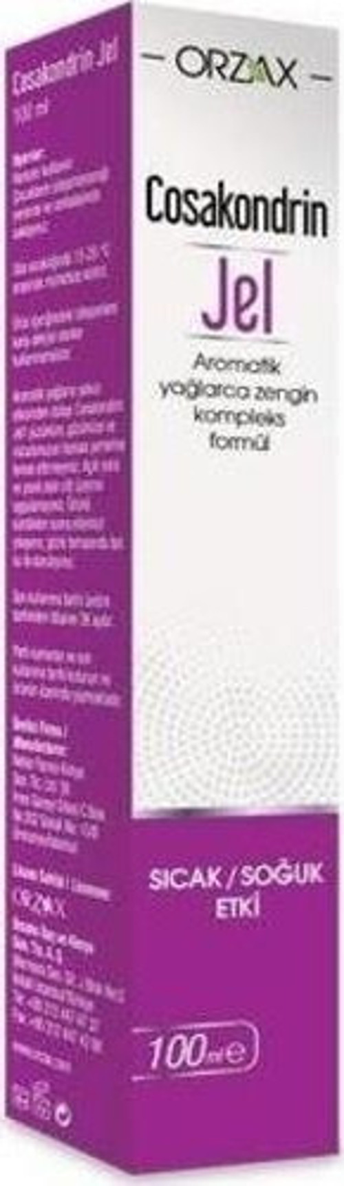 Orzax Cosakondrin Kompleks Jel 100 ml - idefix