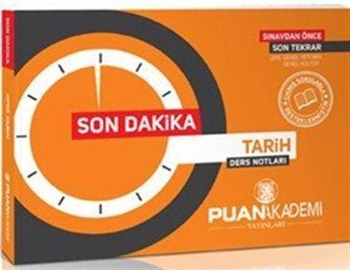 2016 KPSS Tarih Son Dakika Ders Notları - undefined Kitabı Fiyatları & Satın Al
