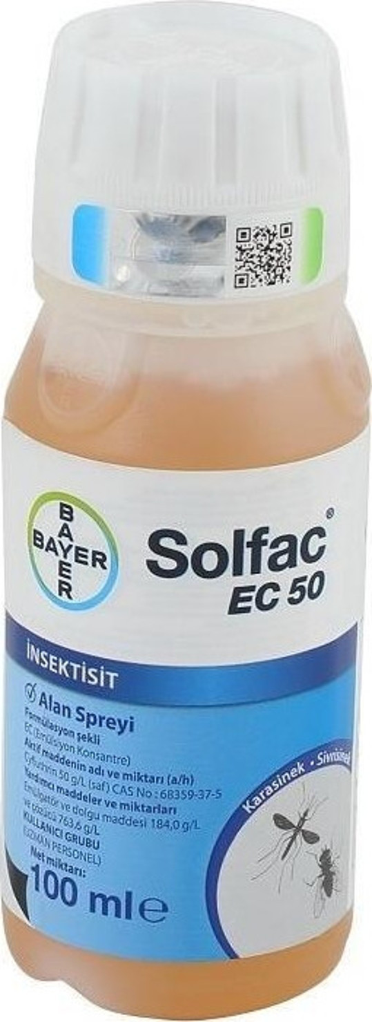 Bayer Solfac EC 50 Genel Haşere İlacı 100 ml - idefix