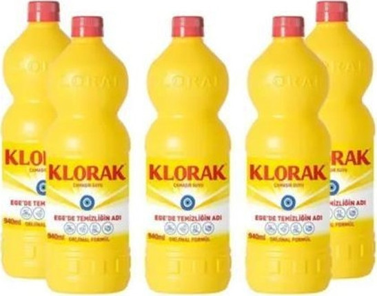 Klorak Çamaşır Suyu 5 x 940 ml - idefix