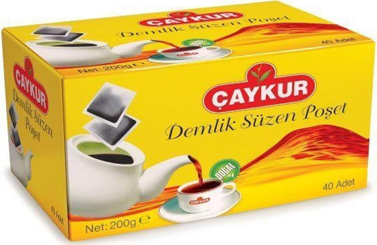 Çaykur Demlik Poşet Çay 200gr 40 Ad Demlik Poşet - idefix