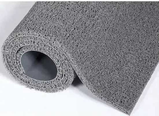 GRİ COLOURMAT Kaydırmaz Kaymaz Yolluk Karmaşık Halı Kıvırcık Paspas ...