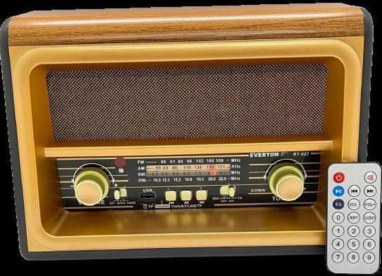 Everton RT-827 Bluetooth-USB-SD-FM Şarjlı Nostaljik Radyo - idefix
