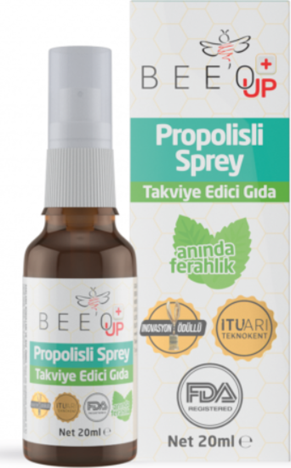 Bee'O Up Propolisli Boğaz Spreyi 20 ml - idefix