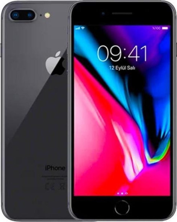 Apple iPhone 8 Plus Space Gray 128GB Yenilenmiş B Kalite (12 Ay ...