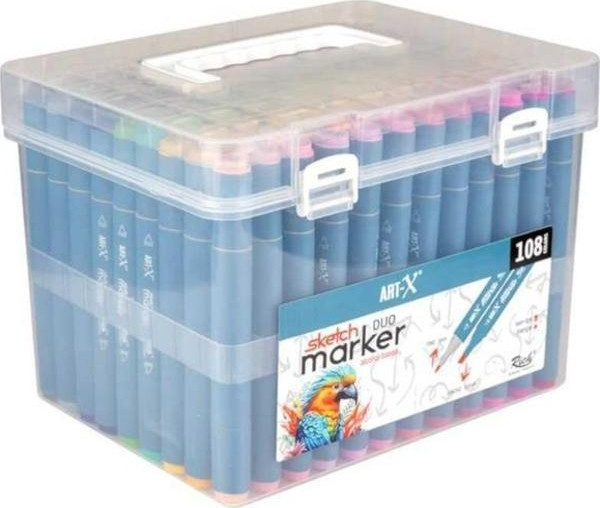 Rich Art X Sketch Marker Duo Çift Uçlu Marker Kalem 108 Renk Set 18052 ...