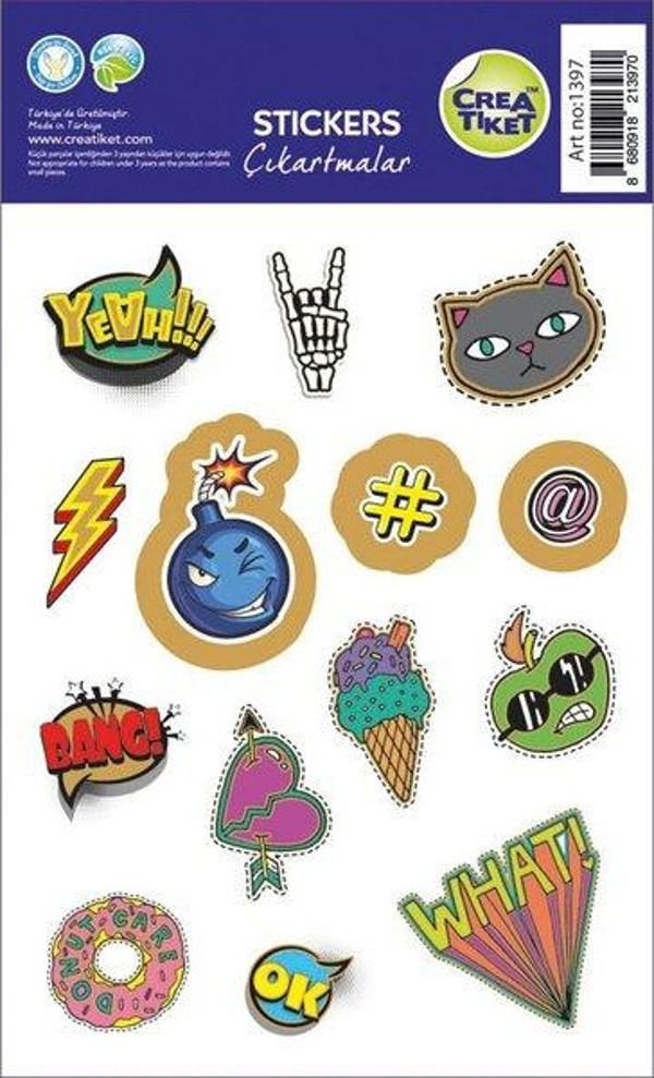 Crea What Sticker - idefix