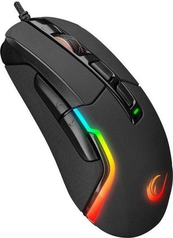 Rampage Smx-R68 Falcon-X Usb 800-6400 Dpi RGB Ledli Oyuncu Mouse Siyah