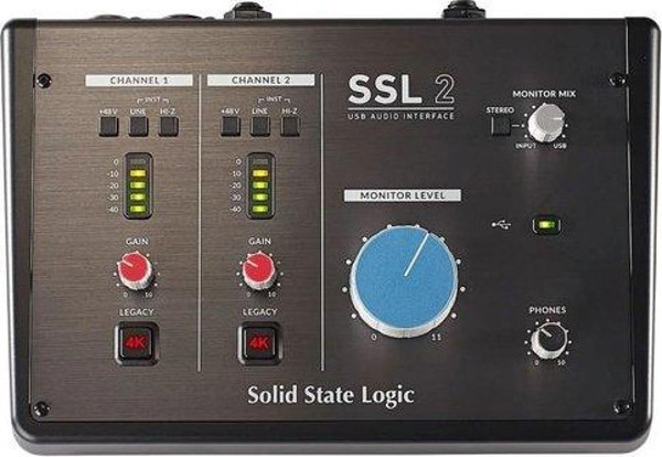 Solid State Logic SSL2 Usb-C 2x2 Stüdyo Ses Kartı - idefix