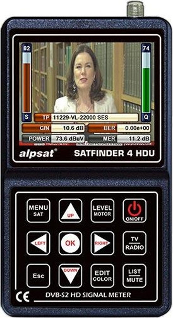 SATFINDER AS04-HDU 4 HD ULTRA 3.5 LCD EKRANLI UYDU YÖN BULUCU - idefix