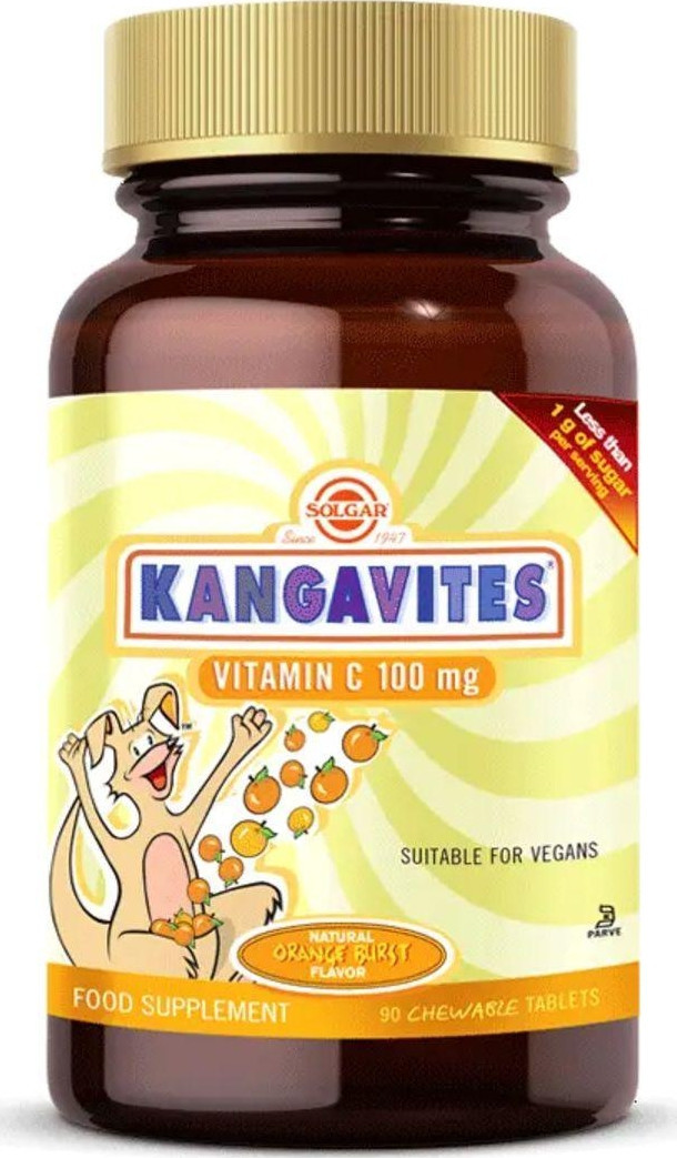Solgar Kangavites Vitamin C 100 Mg 90 Tablet - idefix