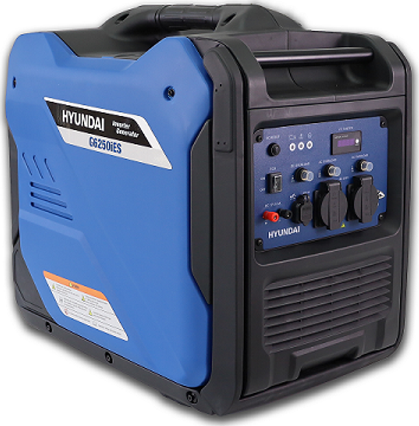 Hyundai G6250İES Benzinli İnverter Jeneratör 6.25 kW Marşlı - idefix