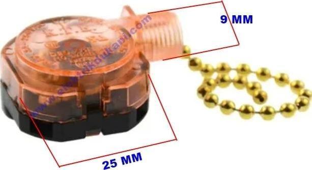 Zincirli Tavan Vantilatörü Hız Anahtarı 0-1-2-3 - idefix