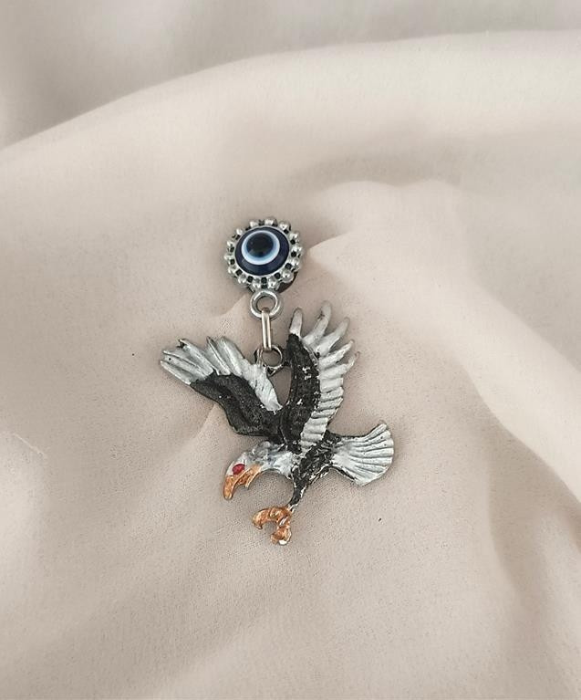 Magnet Mıknatıslı Buzdolabı Süsü Kötü Göz Nazar Boncuklu Kartal Şahin ...