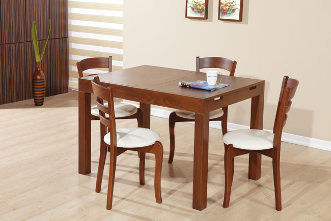 Masa-Sandalye 18140 aslan ayak Model Ceviz Akordiyon Açıl Masa Merdiven ...