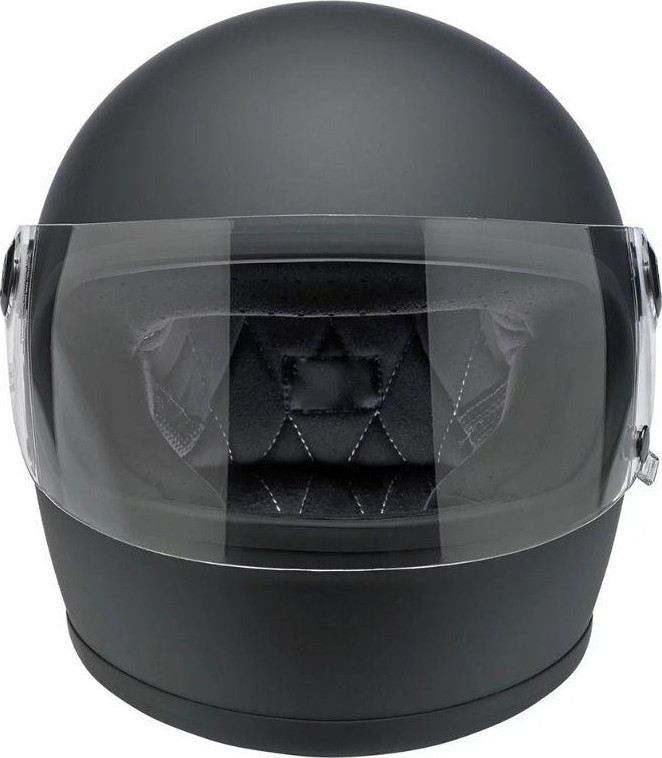 Motosiklet Retro Kask Harley Cafe Racer Bobber Full Face Motor Kaskı ...