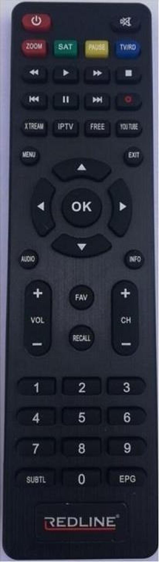 Redline Ts 2500 Hevc Uydu Cihazı Kumandası Orjinal - idefix